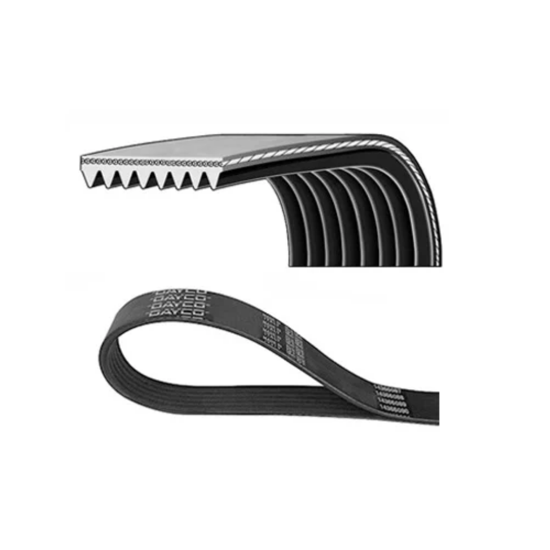 Genuine Dayco 5120640 Poly Rib Serpentine (V) Belt Compatible with Mac ...