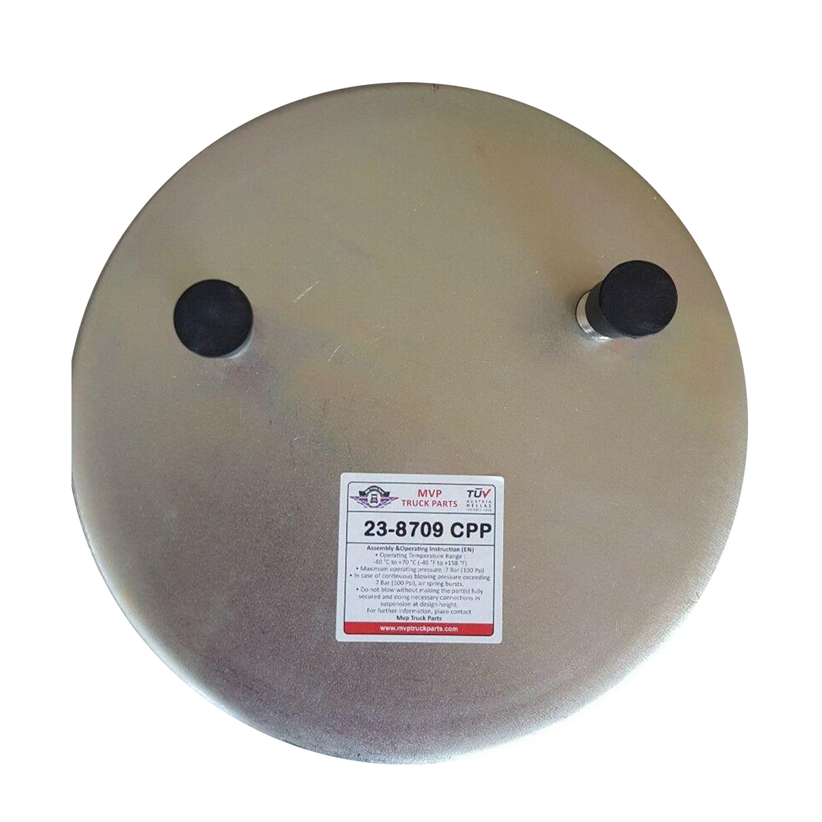 2x MVPTruckParts Engine Air Spring Bag Compatible for AAT 23K Models I ...