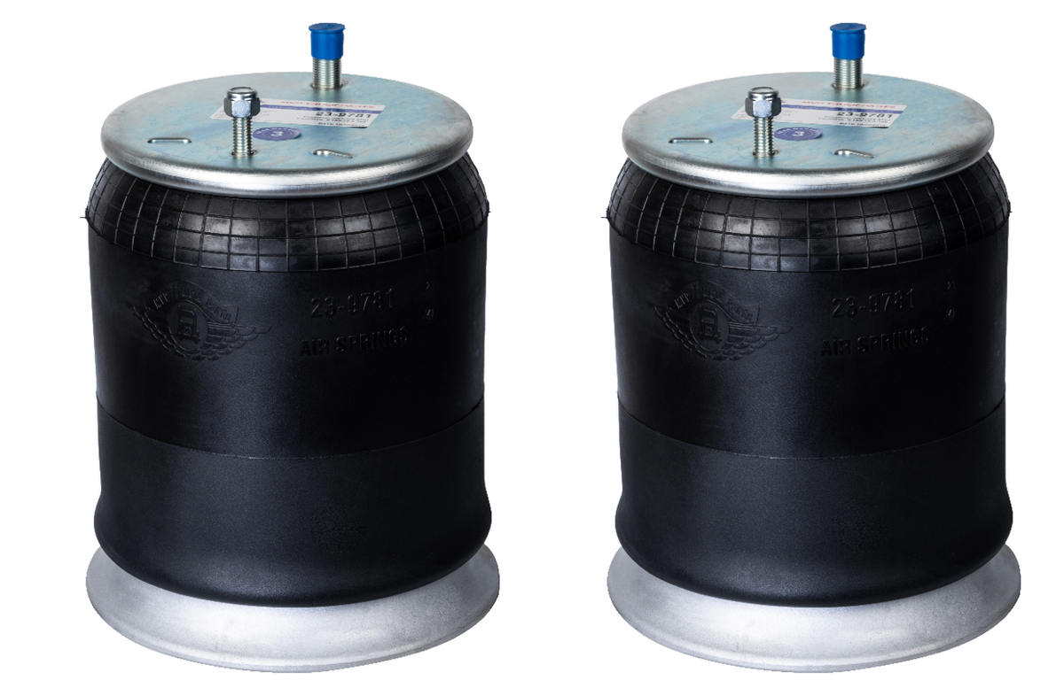 Pair of Air Spring/ bag Compatible with Freightliner 16-13810-000 & Fi ...