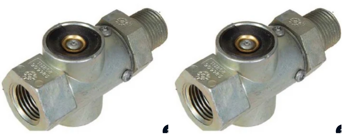 PAIR of Air Brake Quick Release Valve Compatible with Bendix 800333 ...