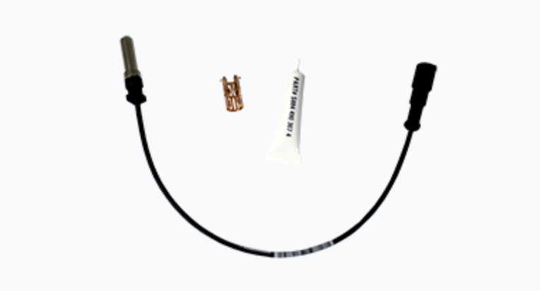 ABS Speed Sensor 1.3 Feet / 16" Truck Trailer Straight Mount Compatibl ...