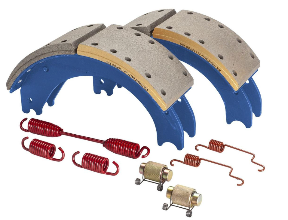 MVP Brake Shoe Kit 23K Compatible with Meritor 4719, 16-1/2" x 5", Inc ...