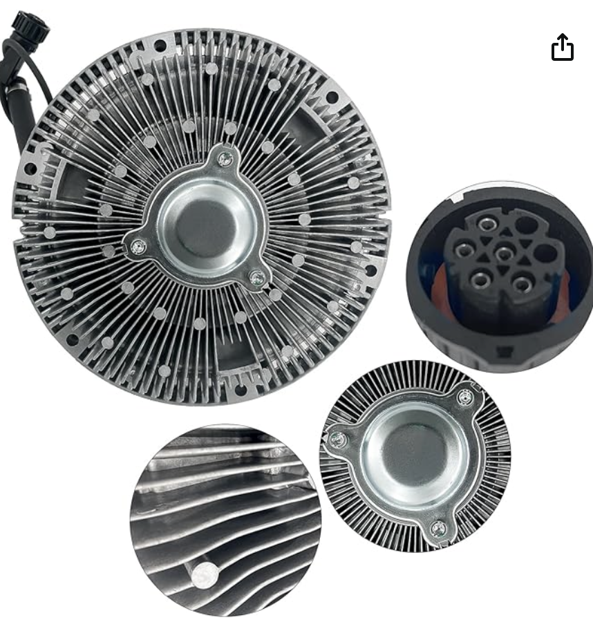 Genuine Horton 24437931 Cooling Fan Clutch Compatible With Volvo VT VT ...