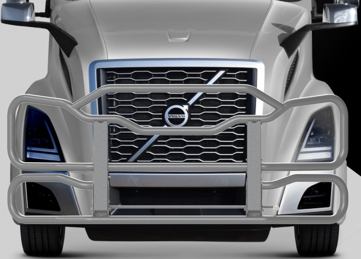 MVP DEER GUARD Replacement for - Brackets Included - VOLVO VNL / CHROM ...