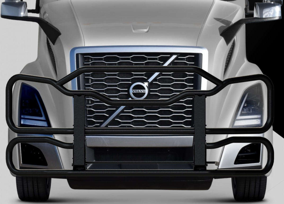 MVP DEER GUARD Replacement for -- Brackets Included - VOLVO VNL / BLAC ...