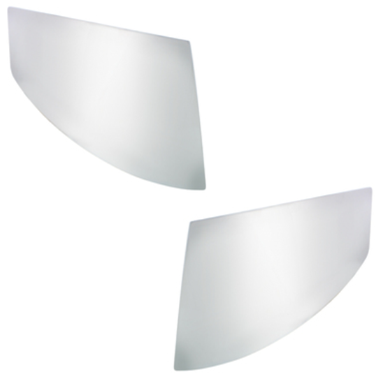Volvo VNL Replacement Corner Bumper Chrome Trim - Modern Style - Set ...