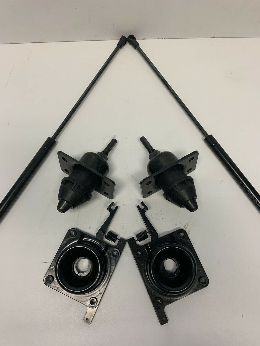 Volvo VNL Hood Suspension-Lock Set Replacement (2 Hood Shocks - 2 Pins ...