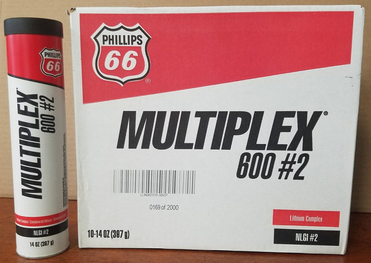 1 BOX of 10 Multiplex 600 #2 Phillips Lubricants – MVP Truck Parts