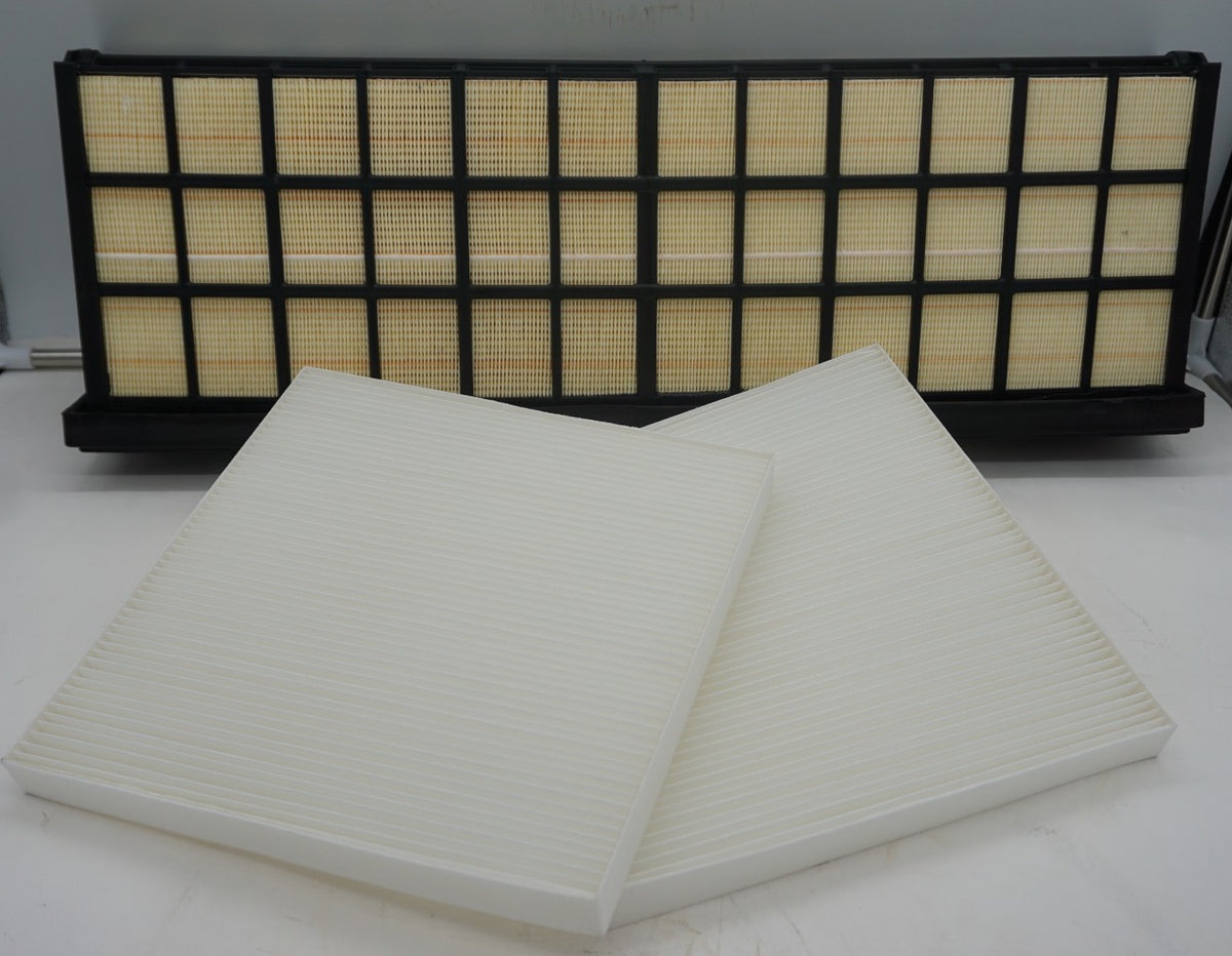 MVPTruckParts Freightliner Cascadia Air Filter Bundle / 1 x Engine + 2 ...